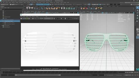 3d White Shutter Shades Sunglasses Game Asset Model Turbosquid 1778093