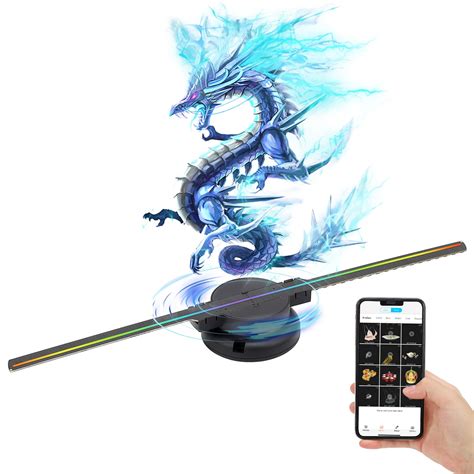 3d Hologram Fan With Android Integrated 19 Inch Holographic
