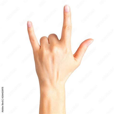 Hand Sign For Horns At Christopher Larochelle Blog