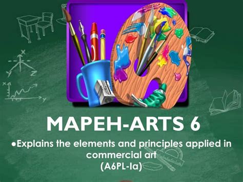 Mapeh Grade 6 Q1w6d2arts Commercial Artspptx