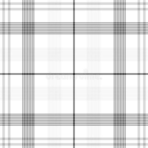 Tartan Traditional Checkered British Fabric Seamless Pattern Stock Illustration Illustration