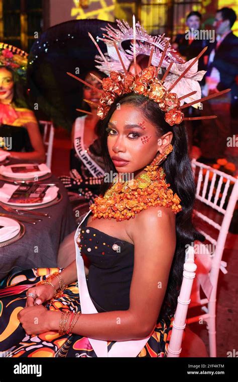 Miss Universe Catrinas Gala Catwalk Miss Guyana Ariana Blaize Assiste