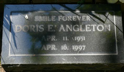 Doris Angleton Found A Grave
