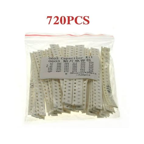 For Capacitor Kit Assorted Kit Capacitor Pack Electronic Capacitor 0805