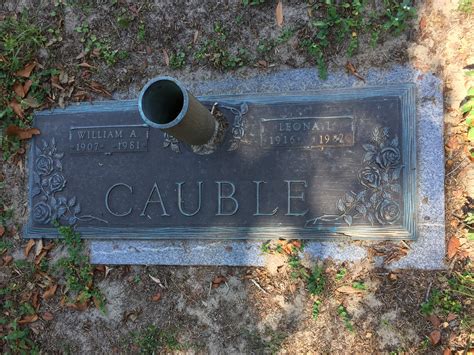 William Allen Cauble 1907 1981 Find A Grave Memorial