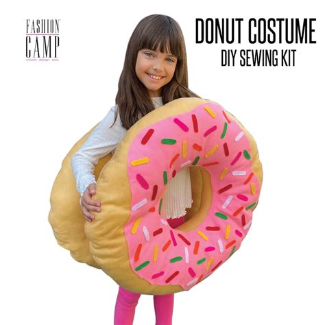 Diy Donut Costume Kit Felt Halloween Costume Sewn Or Unsewn Etsy