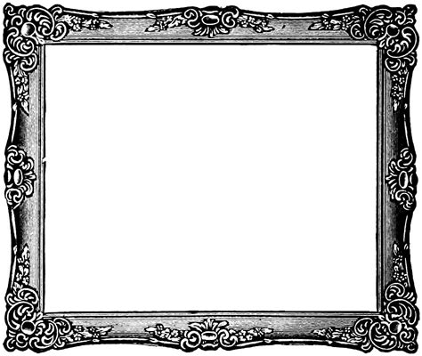 Vintage Clipart Picture Frames Diyieldecom