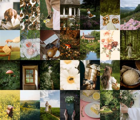 Cottagecore Collage Kit Instant Digital Download 125 Prints