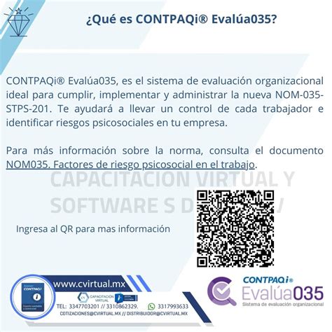 Capacitación Virtual Y Software ¿qué Es Contpaqi® Evalúa035