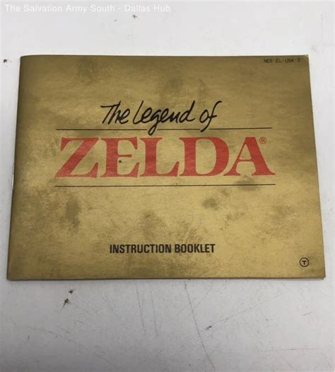 The Legend Of Zelda Nintendo Nes Instruction Booklet Manual Only Nes