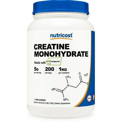 Nutricost Creapure Creatine Monohydrate 1kg
