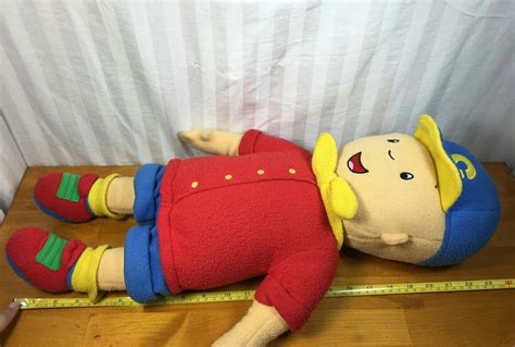 Caillou Huge 24 Plush Cuddle Pillow Buddy Doll Pbs Sprout Big Large