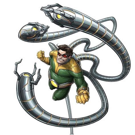 Doc Ock By Patrick Brown Sexteto Sinistro Personagens De Circo