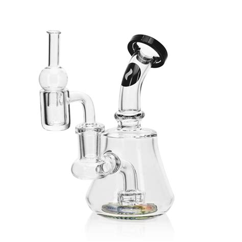 Bong Wax Set Dab Rig Banger Carb Cap Black Calvoglass La Juana