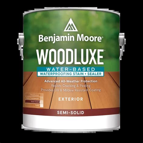 Benjamin Moore Woodluxe Water Based Deck Siding Exterior Stain Sealer Boulia Gorrell