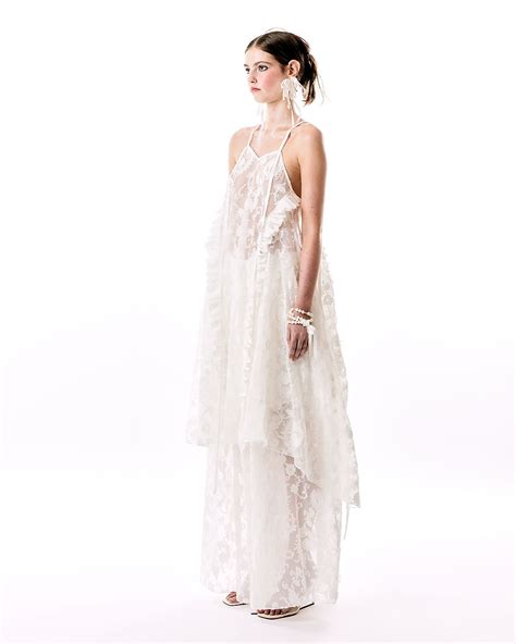 Ariel Slip Sheer Dress R L E