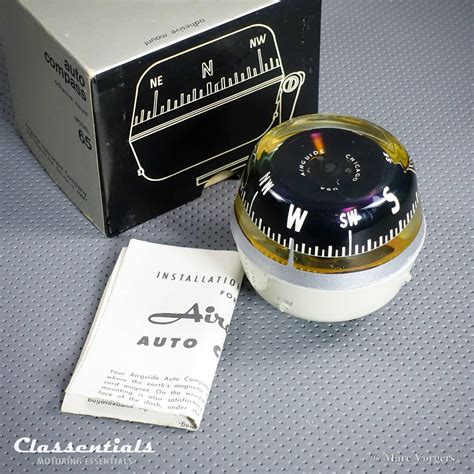 Antique Car Compass Silva 70p Sea Kayak Compass