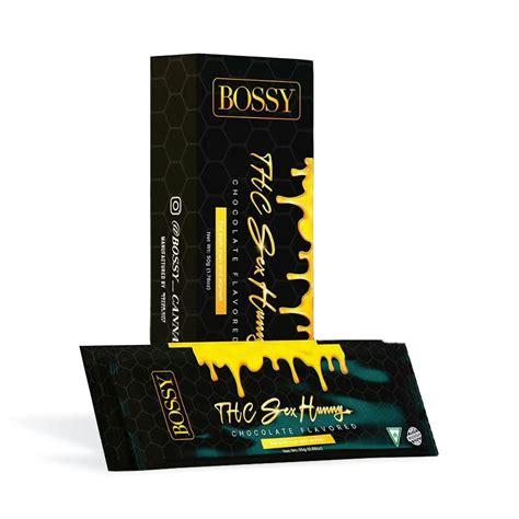 Bossy Thc Sex Hunny Chocolate Flavored 200mg Edibles Gatsby