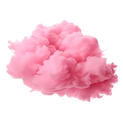 Pink Cloud Isolated 26991881 Png