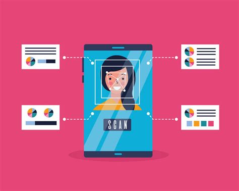 Face Scan Free Stock Vectors