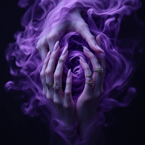 Free Mystic Purple Hands Image Download At Stockcake