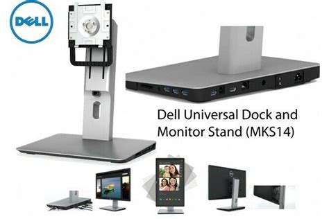 Dell Oem Universal Usb Monitor Stand Docking Station Combo Mks F W New Walmart Com