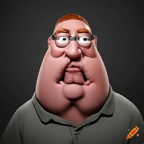 Peter Griffin Realistic Drawing