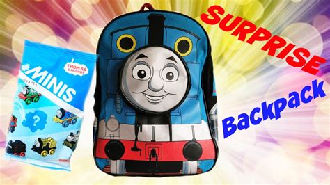 Thomas The Tank Engine Surprise Backpack Includes Minis Wave 2