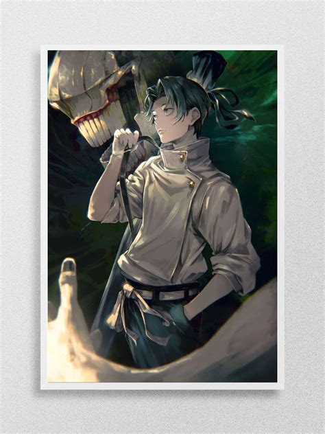 Jujutsu Kaisen Yuta Anime Poster Çerçevesiz Yüksek Kalite Anime Duvar