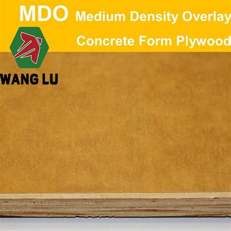 Medium Density Overlay Film Mdo Film Phenolic Film For Formply Plywood Phenolic Surface Film