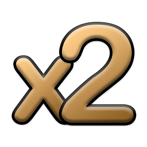 Download Double, Doubled, X2. Royalty-Free Stock Illustration Image ...