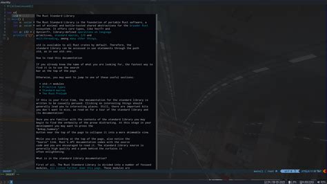 Neovim Rust Analyzer Documentation Window Resize Cocnvim Stack