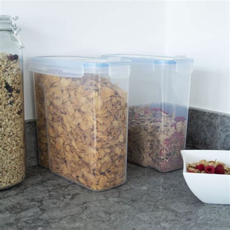 Set Of 4 Cereal Containers 4l