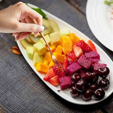 3pcs Small Fruit Fork 51 Inch Stainless Steel Dessert Forks Mini