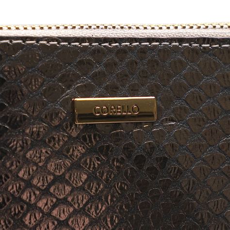 Bolsa Pequena Metálico Python Prata