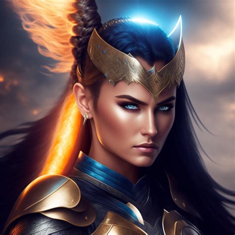 Branding Through AI The Imagined Human Form Of Zena Zena Io Blazing A Path Into The