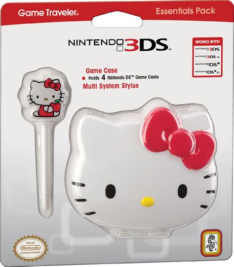 Game Traveler Hello Kitty Game Case For Nintendo 3ds Ds Lite Dsi