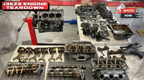 Acura Honda J35z2 Port Injection Engine Full Teardown Engine Knock