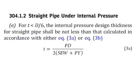 Piping Wall Thickness Calculation Asme B31 3 Hamed Sady Posted On