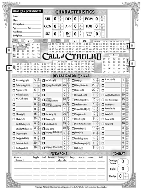 Form Fillable 7e Coc Sheet Printable Forms Free Online