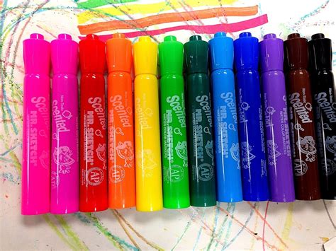 Smart Class Paper Mache Easy Button Rainbow Heart Crayons And Smelly