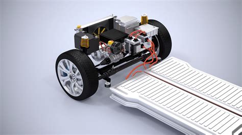 Electric Awd Vehicle Chassis 3d Turbosquid 1437973