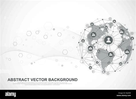Internet Connection Background Abstract Sense Of Science And