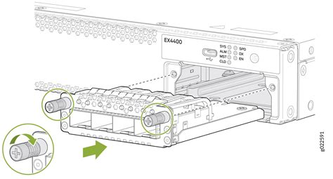 Maintain The EX4400 Extension Modules Juniper Networks
