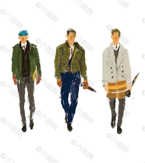 3款时尚男装设计图产品工业素材免费下载图片编号8564199 六图网