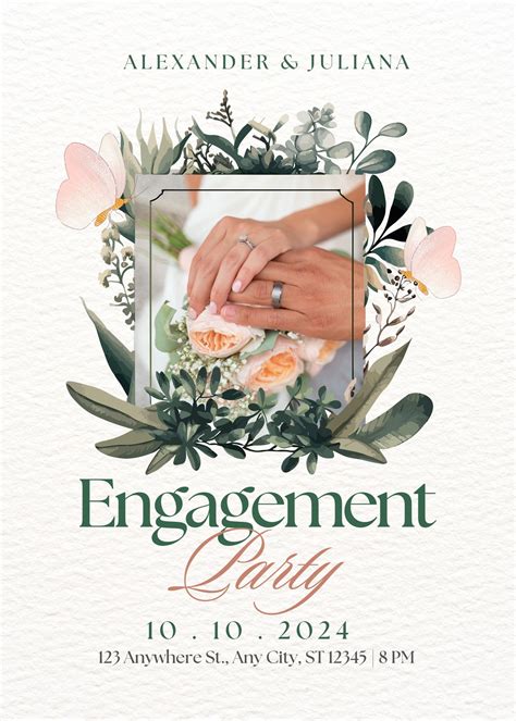 Engagement Party Templates