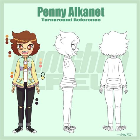 Artstation Penny Alkanet Turnaround Gumshoo Crew