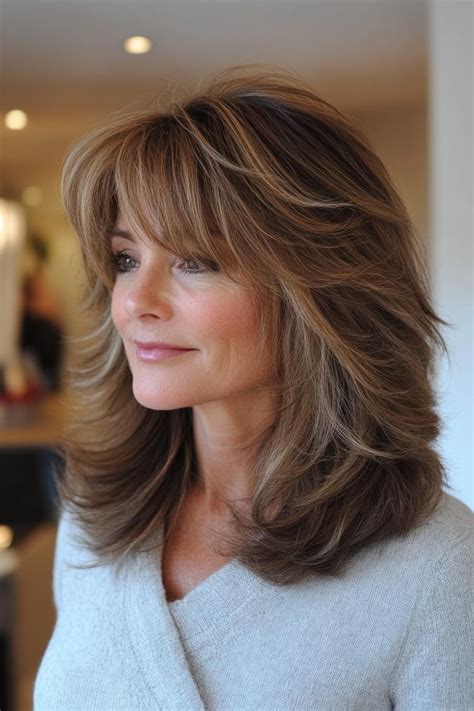 25 Very Layered Hair Medium Over 50 Styles Artofit