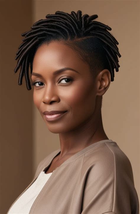 22 Stunning Short Loc Hairstyles For Women Trendy And Elegant