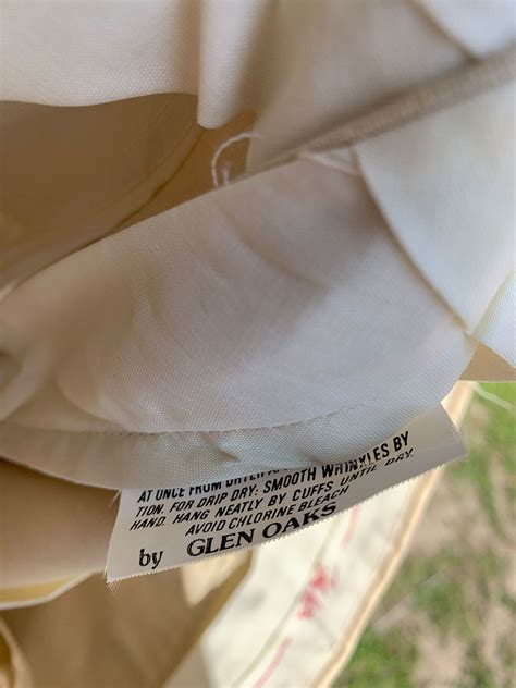 John Weitz Glenn Oaks 70s Boot Cut Lazy Tan Polyester Pants Zodiacs